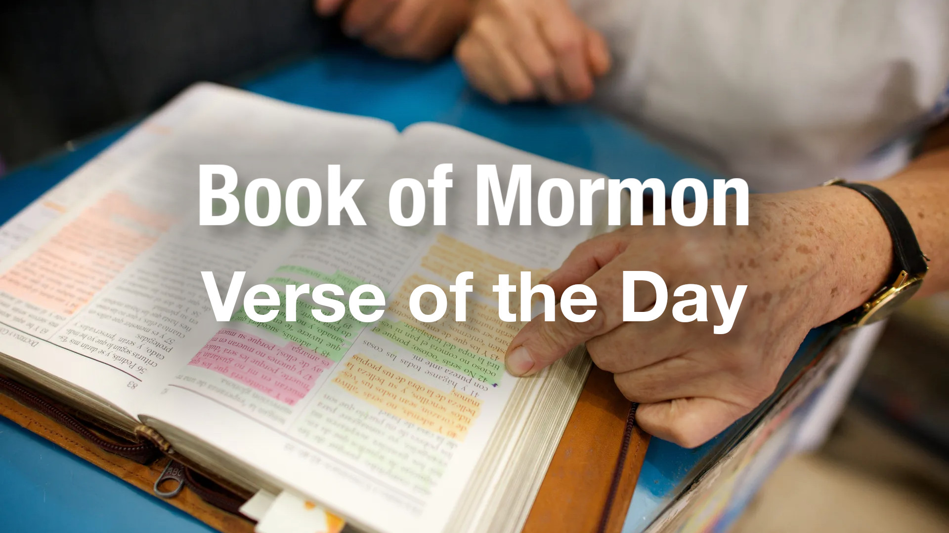 Five New Daily Book of Mormon Reading Plans Now Available fr